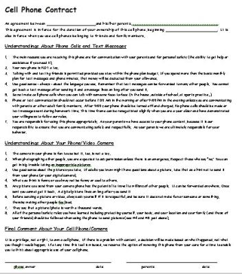 Seeking a Family Digital Use Agreement or Contract? – Media! Tech ...