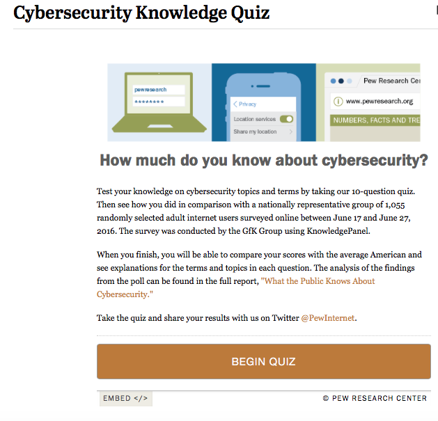 Quiz- How Much Do You Really Know About Cybersecurity? – Media! Tech ...